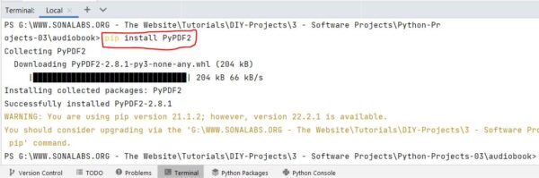 How to build your own Audiobook using Python - SonaLabs